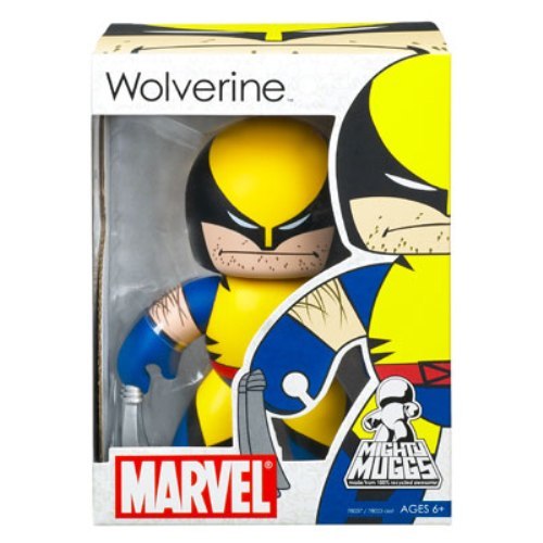 Marvel Mighty Muggs Wolverine X-men Rare MINT Brand New in Box 2008 | eBay