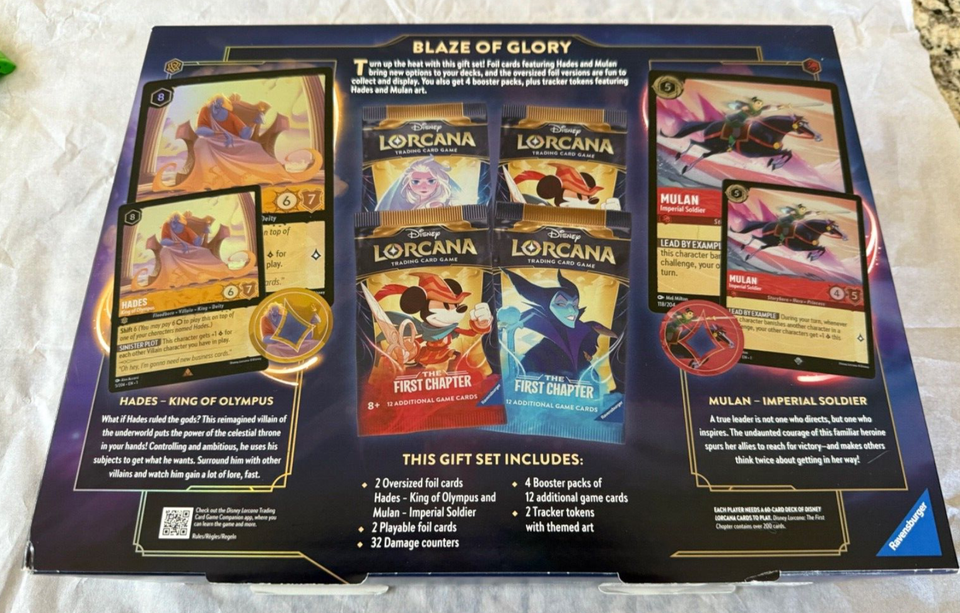 2023 New Sealed Disney Lorcana First Chapter Gift Set *NOT Target ...