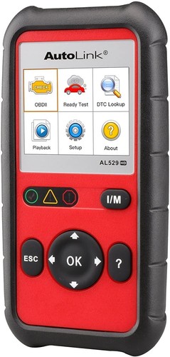 Autel AL529HD AutoLink OBD2 Scanner Heavy Duty Diesel Truck Code Reader ...