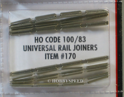 ATLAS HO 170 CODE 83/100 UNIVERSAL TRACK RAIL JOINERS connector train ...