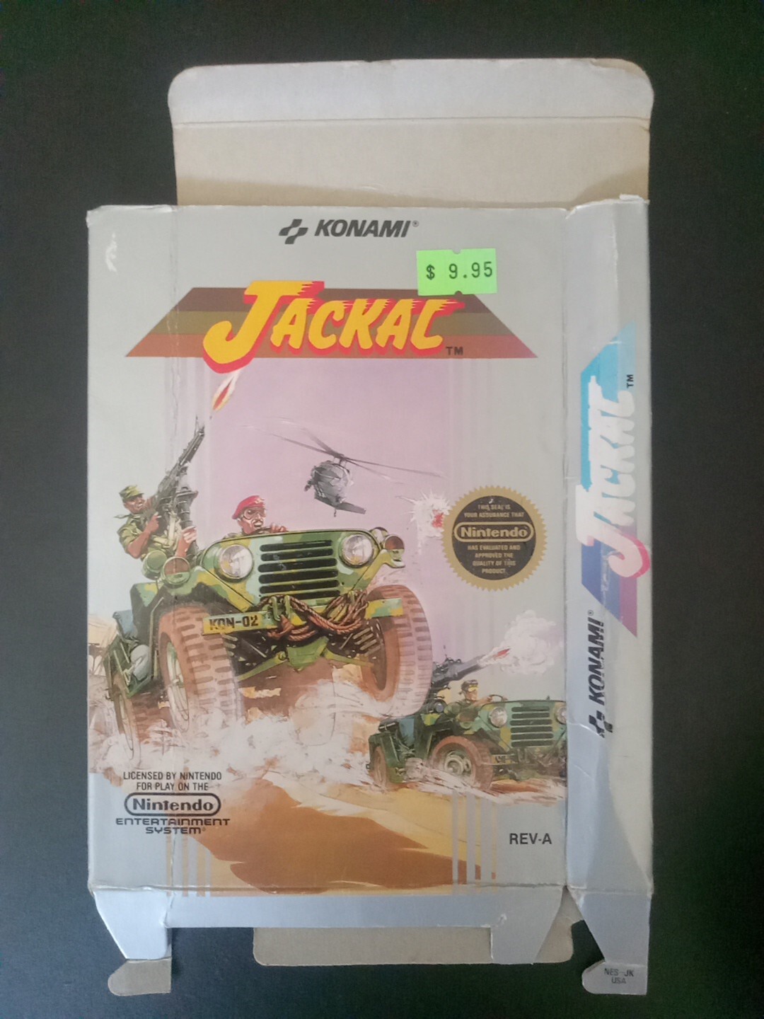 Jackal NES Nintendo Entertainment System Box Only Authentic See ...
