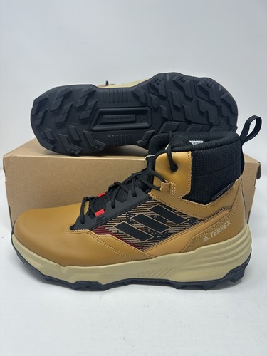 Adidas Terrex Unit Hiker Tan Black Waterproof Boots Sneakers GZ3970 ...