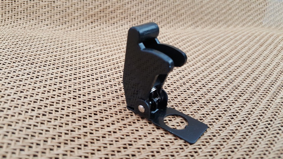 4pc Black Toggle Switch Safety Cover Guard Military Racing Car Boat ...