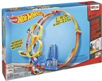 Hot wheels super loop chase racer wall track - HW RACE | eBay