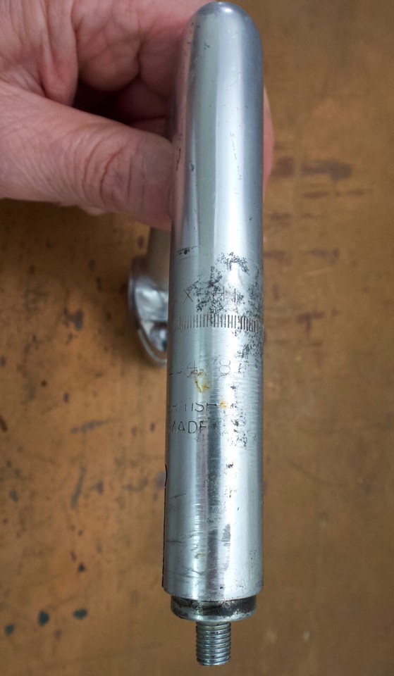 USED RARE British 11cm Alloy Quill Stem from Raleigh Pro Road Bicycle ...