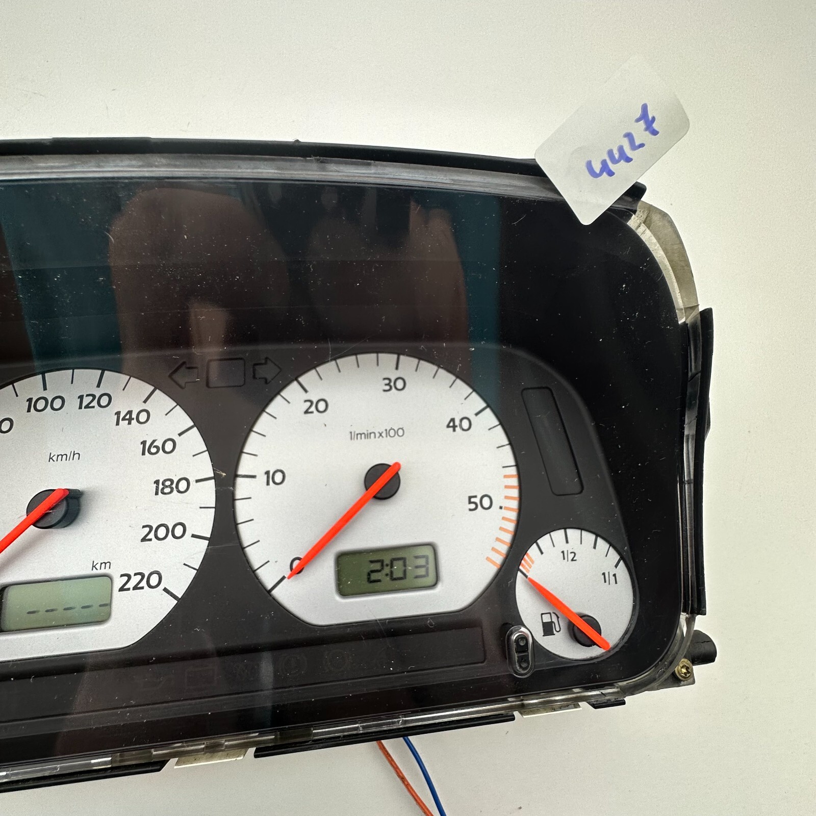 Volkswagen golf mk3 diesel speedometer instrument cluster 1h0919864r ...