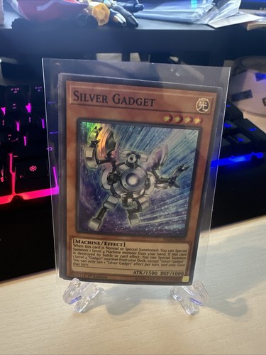 YUGIOH! SILVER GADGET - SUPER RARE - 1ST EDITION - FIGA-EN010 - Near ...