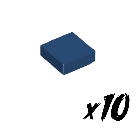 10x LEGO 3070 • 1x1 Tile • Fliese • dunkelblau • dark blue | eBay.de