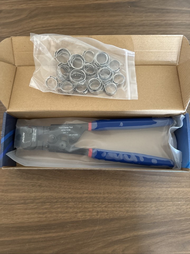 JWGJW PEX Clamp Cinch & Removal Tool For Sizes 3/8"- 1" PEX Clamp Rings ...