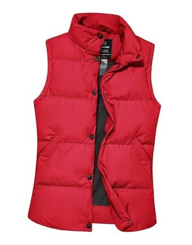 Women's Puffer Vests Thicken Winter Vest Outerwear Warm Puffy Vest X ...