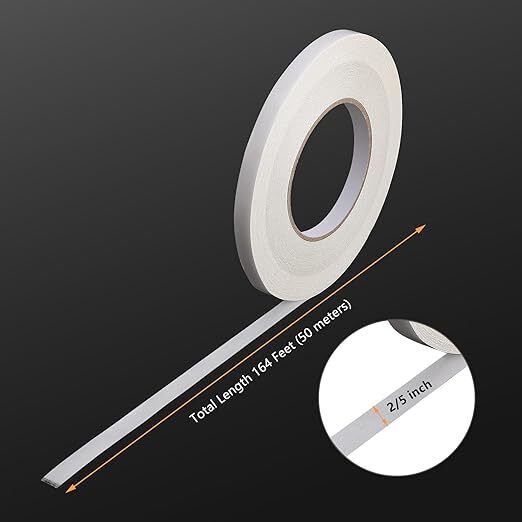 Fabric Tape Two Sided Sticky Fabric Securing Tape Clear Adhesive Fabric ...