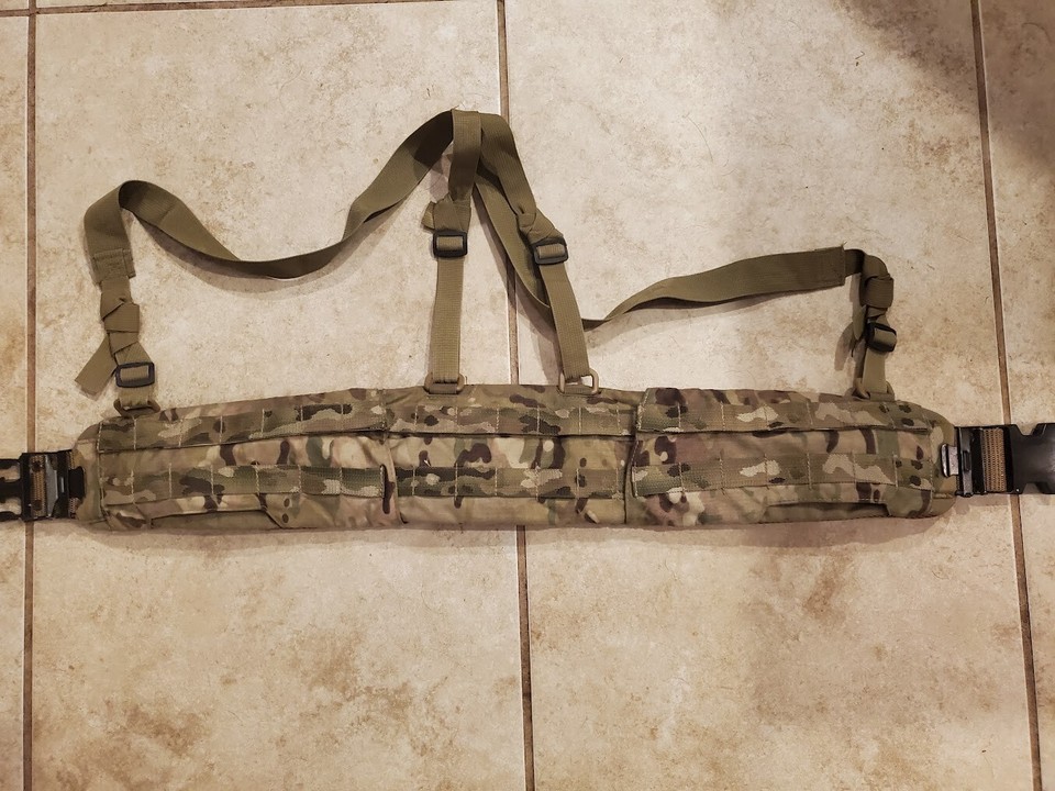 TACTICAL TAILOR MULTICAM OCP BATTLE BELT MOLLE PADDED SMALL/MEDIUM ...