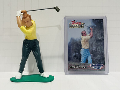 Arnold Palmer 1995 Action Figure PGA Golfing Legend with Golf Trading ...