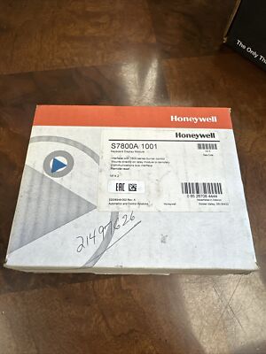 Honeywell S7800A1001 KEYBOARD DISPLAY FOR 7800 SERIES | eBay