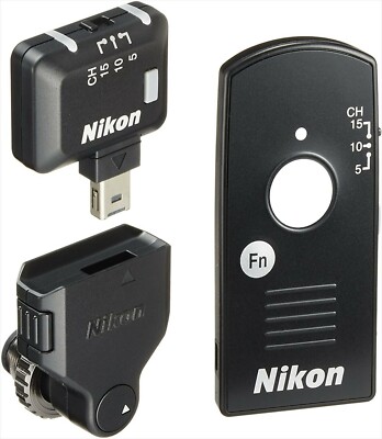 Nikon Official Wireless Remote Adapter Set WR-10 WR-R10 WR-T10 WR-A10 ...