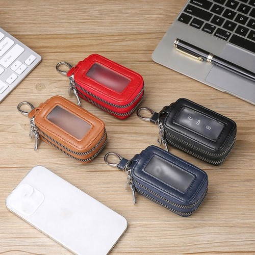 PU Double-layer Car Key Bag Large Capacity Key Bag Men | eBay