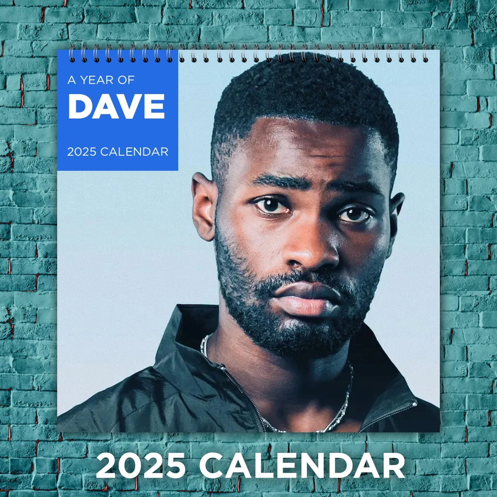 Dave 2025 Music Icons Calendar, 12-Month Rapper Wall Calendar | ID ...