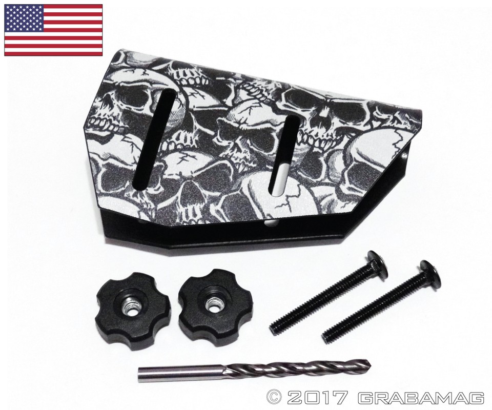 USA Skull Cheek Riser Limited Edition .093 Razor Rest USA Kydex ...