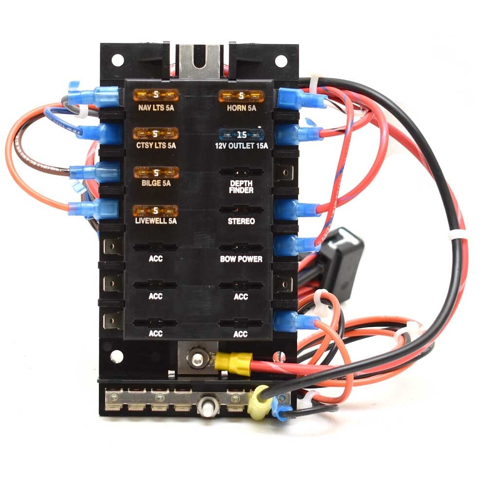 Marine Fuse Block Blue Sea 5023 ST Blade Battery Terminal Mount Fuse