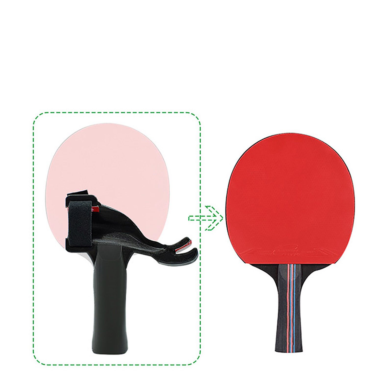 VR Tischtennis Paddel Grip Griff für Pico 4 VR Controller Game Grip ...