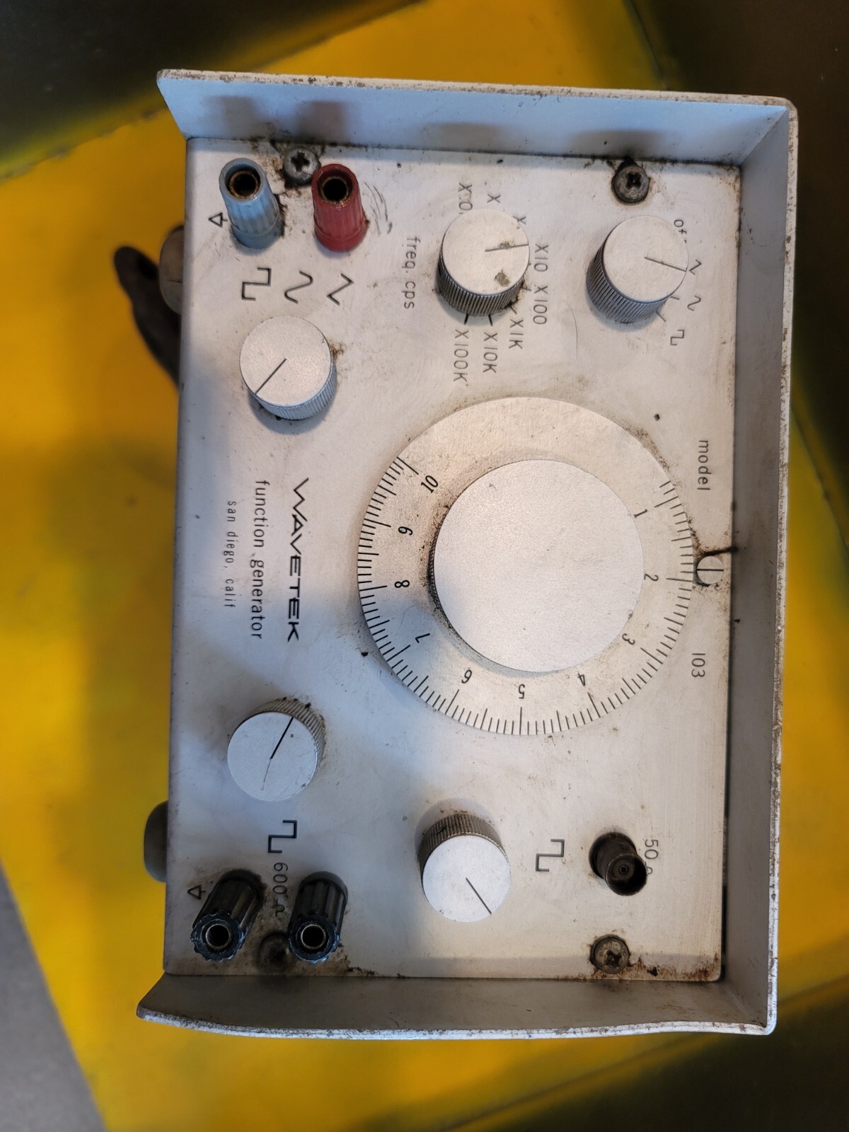 Wavetek 103 Function Generator / Signal Generator *untested* | eBay