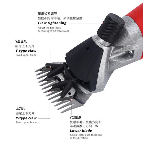 Sheep Shear Electric Clipper Variable Speed Wool Scissors Sheep Clipping Machine | eBay