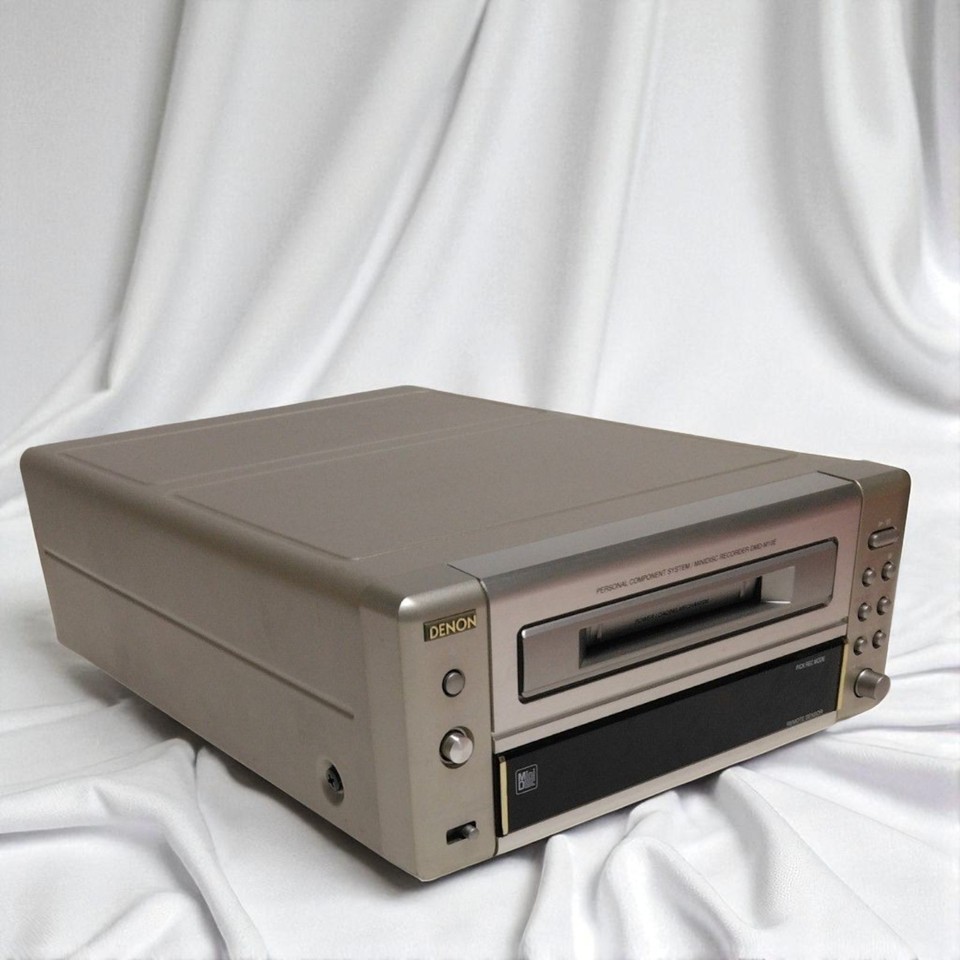 DENON DMD-M10E Mini Disk MD Recorder Player Playback confirmed Used ...
