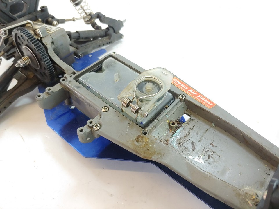 Traxxas Nitro Rustler 1/10 2wd Stadium Truck Roller Slider Chassis w ...