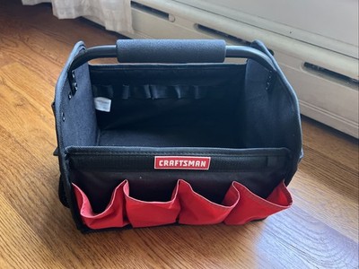 Craftsman 12" Tool Tote Caddy Box / Bag multi pockets | eBay
