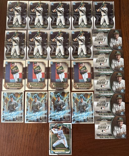 Jacob Wilson Card Lot (23) (Bowman) | eBay