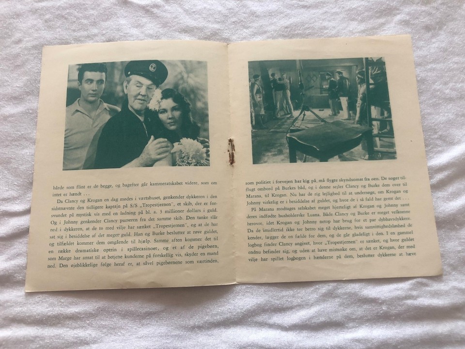 Isle of Forgotten Sins John Carradine Gale Sondergaard 1943 Danish ...