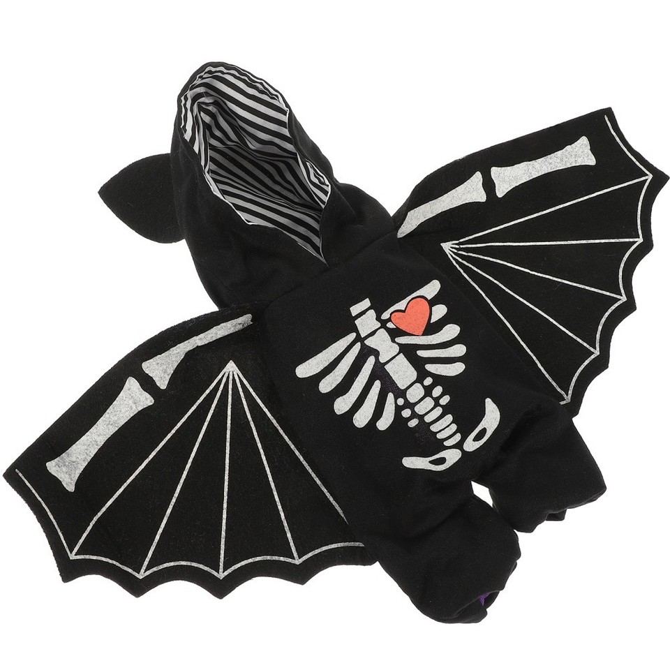 Halloween Bat Dog Costume Wear-resistant Puppy Clothes Comfortable ...