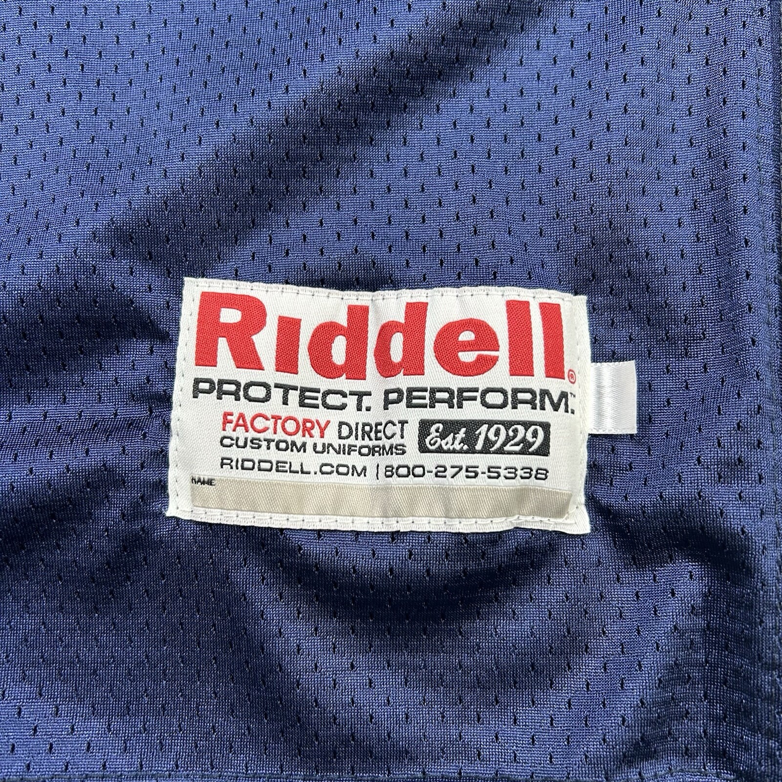 Vintage Riddell Football Game Jersey #60 Spencerport NY Rangers Men’s ...
