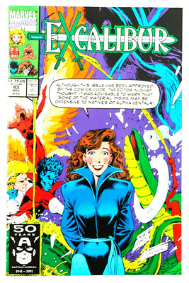 Excalibur #43 (1988 Marvel) "Home Comforts", Alan Davis/Mark Farmer ...