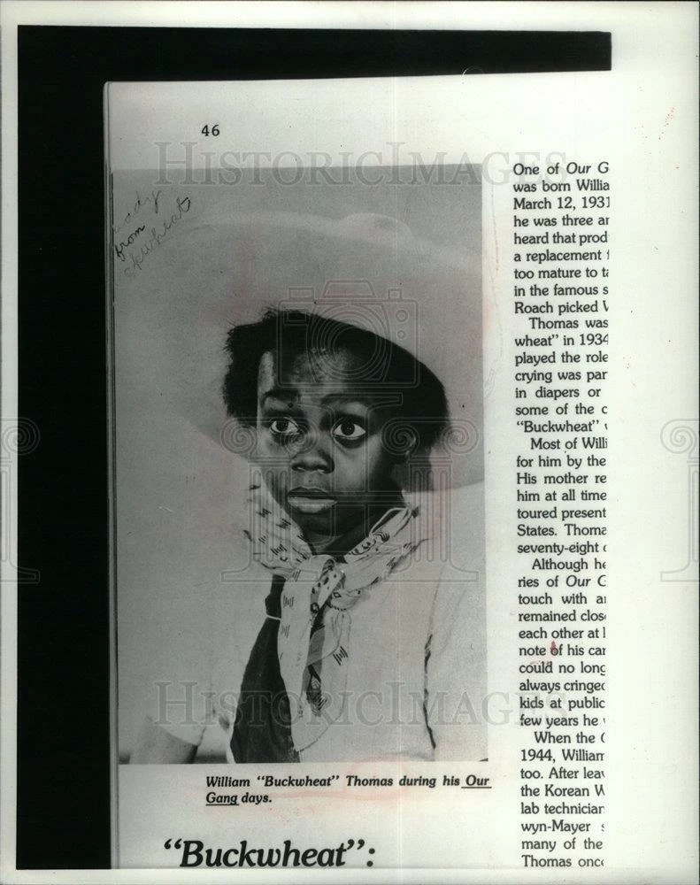 William Buckwheat Thomas