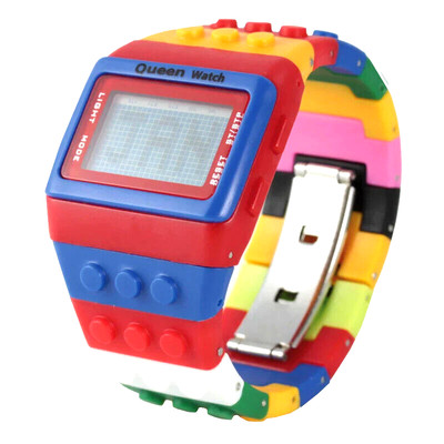 Queen watch Wristwatch Quartz Display LCD Slide Bracelet Deployant | eBay