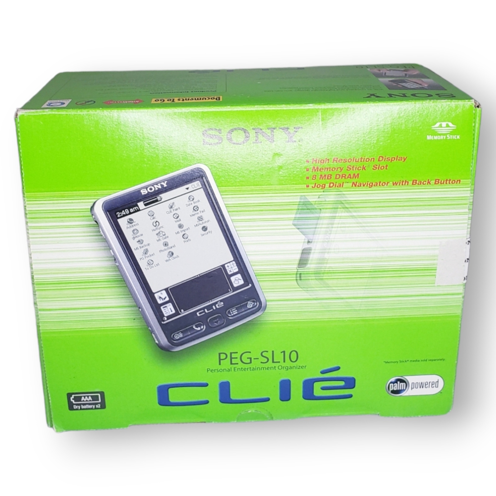 Sony Handheld CLIE PEG-SL10/U PDA Personal Entertainment Organizer ...