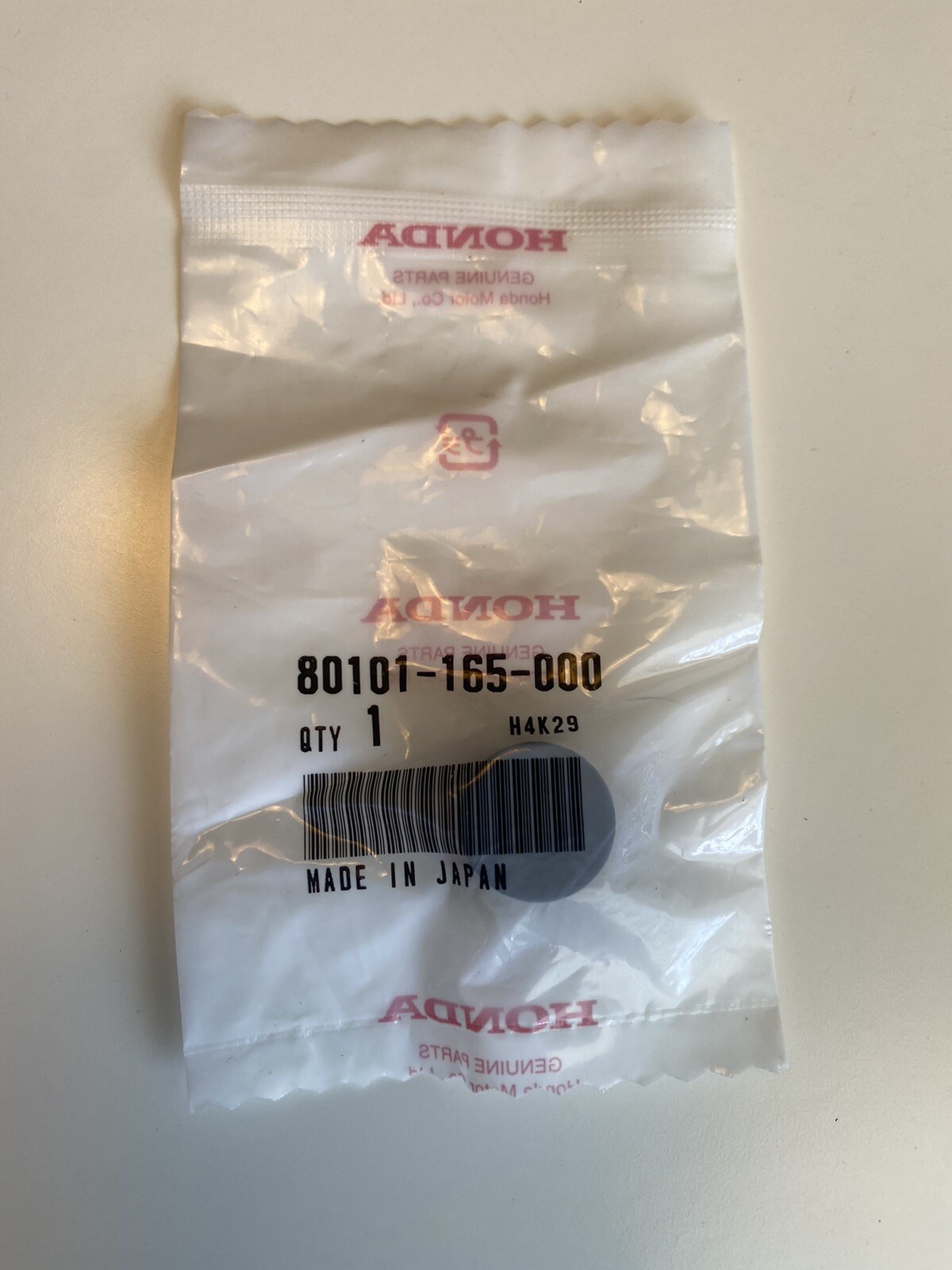 HONDA OEM RUBBER, RR. FENDER CUSHION 80101-165-000 CRF CBR VT Z50 | eBay