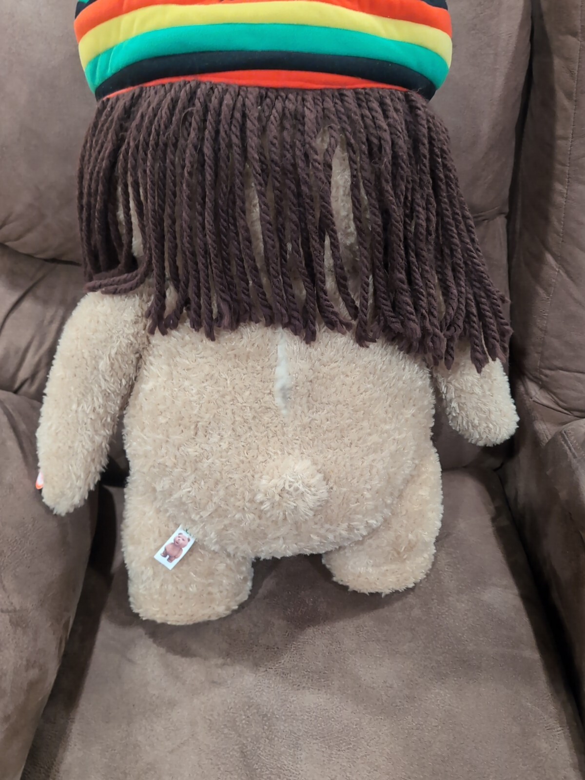 Ted Doll Rastafarian 16-inch Talking Plush Bear With Moving Mouth 18 ...