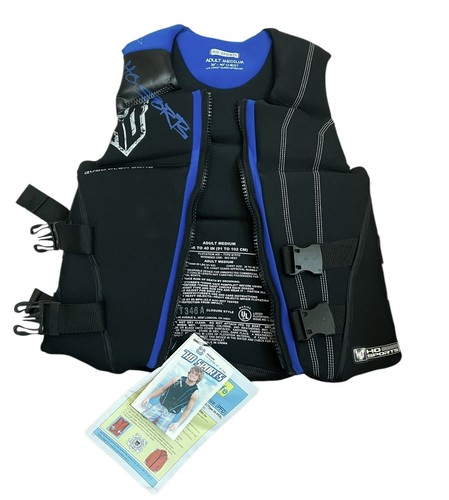 HO Sports Life Ski Vest Adult Medium 70 Float Jacket Preserver Black ...