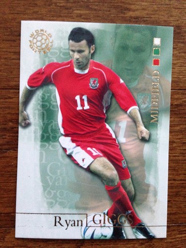 2004 Futera World Football Soccer Card- Wales RYAN GIGGS Mint | eBay