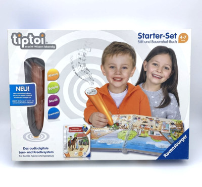Ravensburger tiptoi Starter-Set Stift und Bauernhof Buch Kinder ...