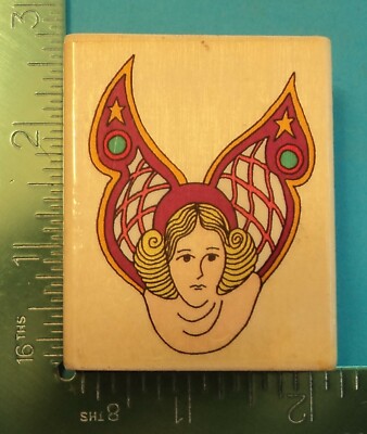 GUARDIAN ANGEL Rubber Stamp by THATS ALL SHE STAMPED | eBay