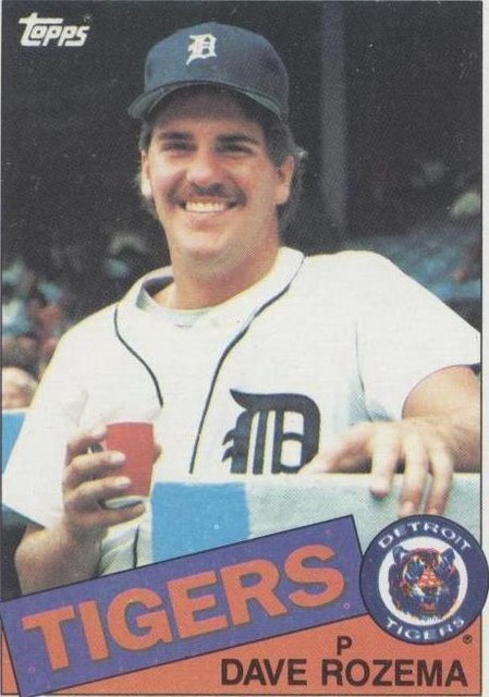1985 Topps - #47 Dave Rozema for sale online | eBay