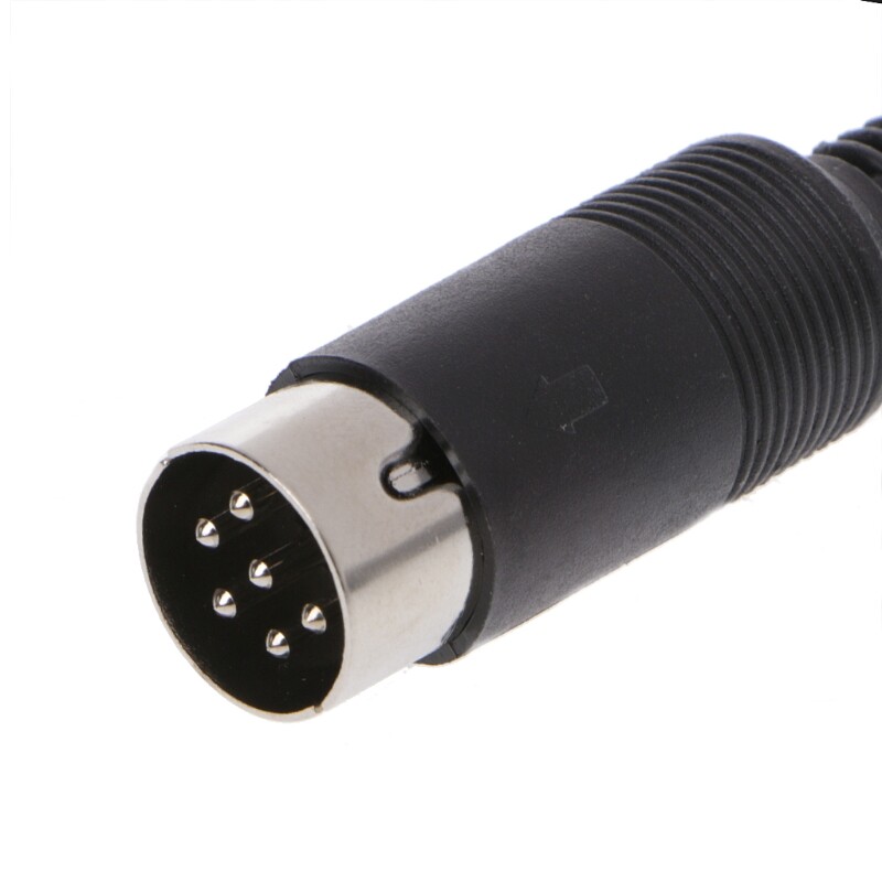 Male DIN Plug Socket Connector 3/4/5/6/7/8 PIN Chassis Cable Mount | eBay