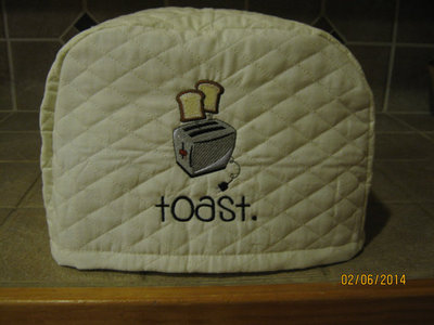 New Toaster Appliance Cover 2 or 4 Slice, Choose Black, Red or Cream ...