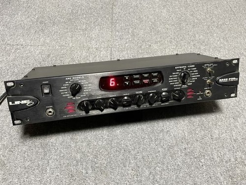 Line 6 BASS POD Pro Bass Multi-Effects Amp Simulator Tested and working ...