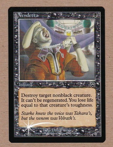 MTG - Vendetta - Mercadian Masques - Common EX/NM+ - Foil Single Card ...