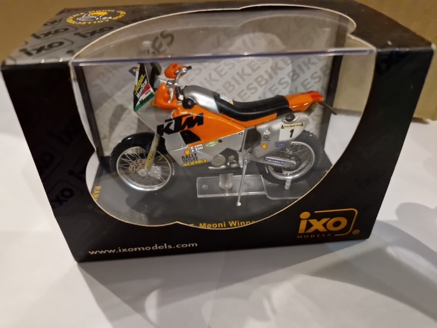 Moto KTM Lc8 950 F Meoni Dakar 2002 Ixo 1/24 | eBay
