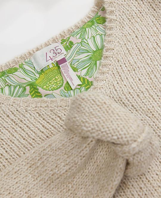 Matilda Jane Girls Sweater JUST CHILLIN 10 Beige Soft Knit V-Neck Hello ...